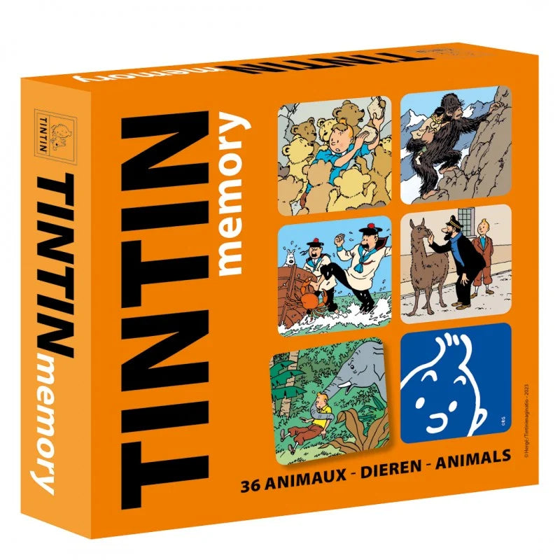 Jeu de mémoire Tintin - Animaux des Aventures – L'Oiseau de Paradis